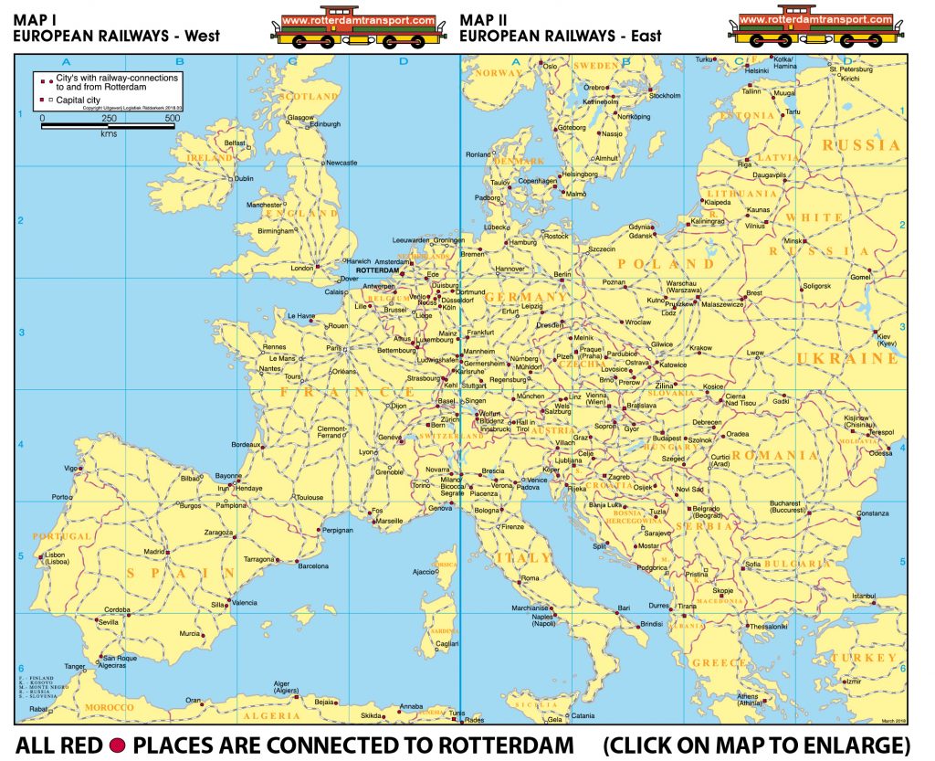 www.rotterdamtransport.com - maps railway traffic